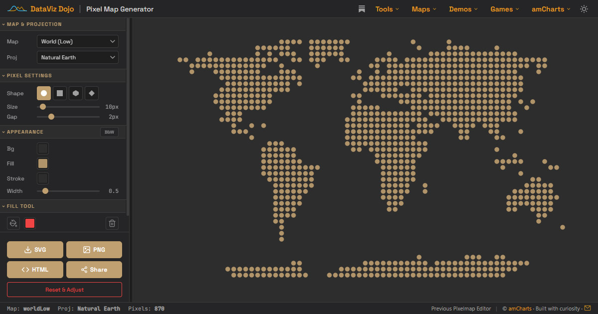 Pixel Map Generator